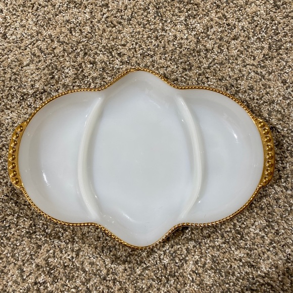 Fire King | Kitchen | Vintage Fire King Divided Dish | Poshmark